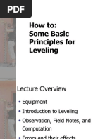Surveying Level Loop | PDF | Surveying | Scientific Observation