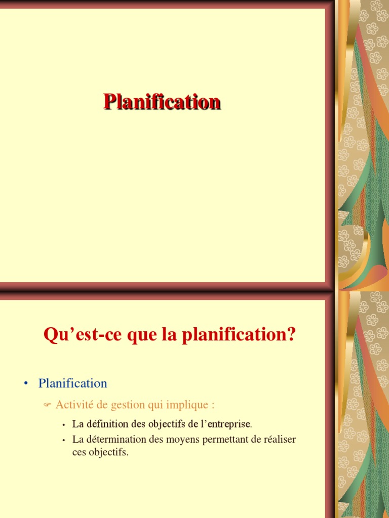 Planification | PDF | Stratégie militaire | Business