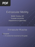 Extraocular Muscles & Ocular Motility Guide | PDF | Anatomical Terms Of ...