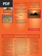 The Great Pyramid of Giza English Essay | PDF