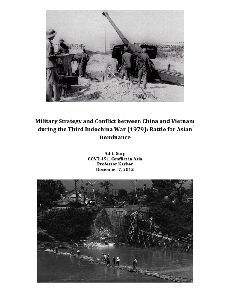 Sino-Vietnamese War: 1979 Military Strategy | PDF | Cambodia | Vietnam War