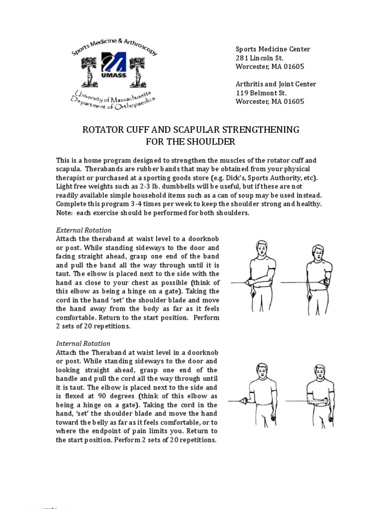 Shoulder HEP | PDF | Shoulder | Anatomical Terms Of Motion