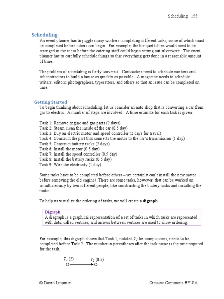 Scheduling: Getting Started | PDF | Scheduling (Computing) | Areas Of Computer Science