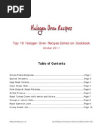 Vegetarian Halogen Oven Recipes Guide | PDF | Lasagne | Potato