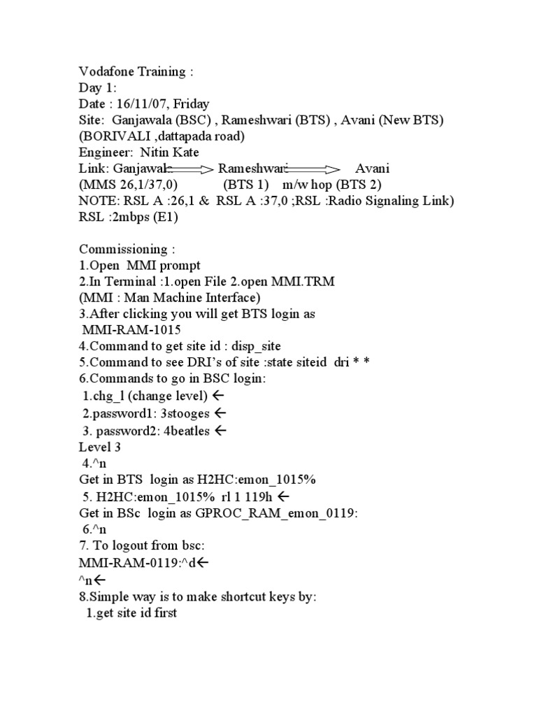 Vodafone Training | PDF | Teaching Methods & Materials | Computers