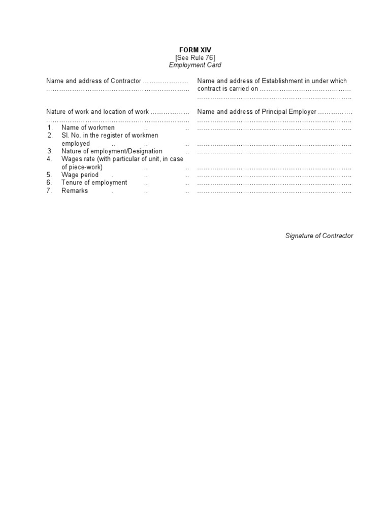 Form 14 | PDF