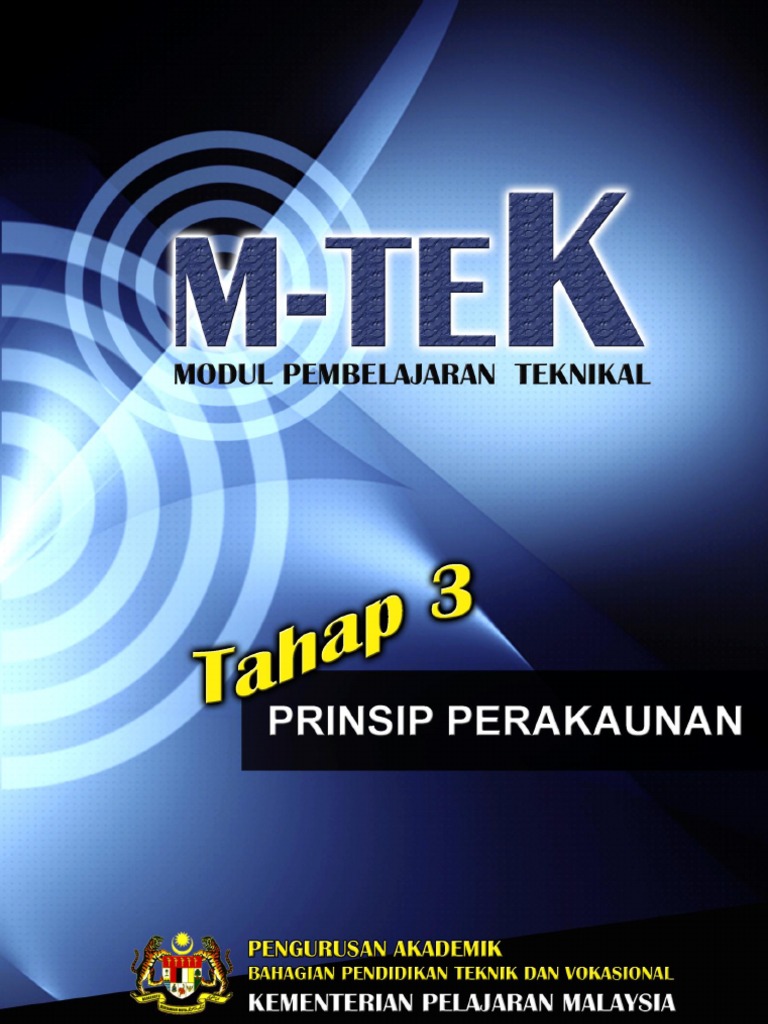 Prinsip Perakaunan - Tahap 3 | PDF