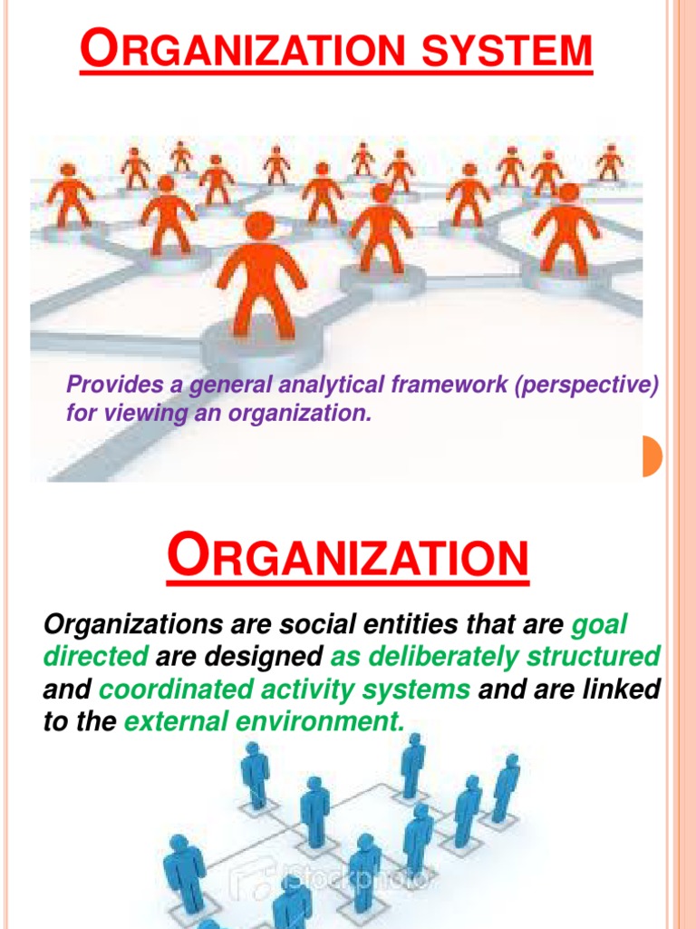 Organization As A System - Final | PDF | Interdependence ...