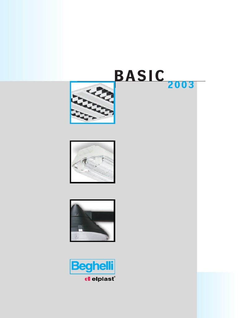 Catalog Beghelli Basic 2003 en | PDF | Incandescent Light Bulb ...