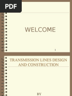 Overhead Line Design Standard Transmission Distribution System | PDF ...