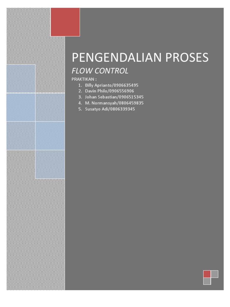 Flow Control | PDF | Teknologi & Rekayasa