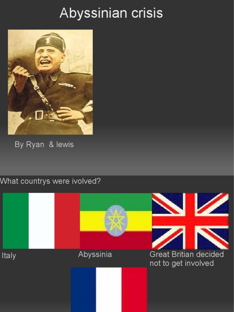 Italy's Invasion of Abyssinia Explained | PDF | Travel