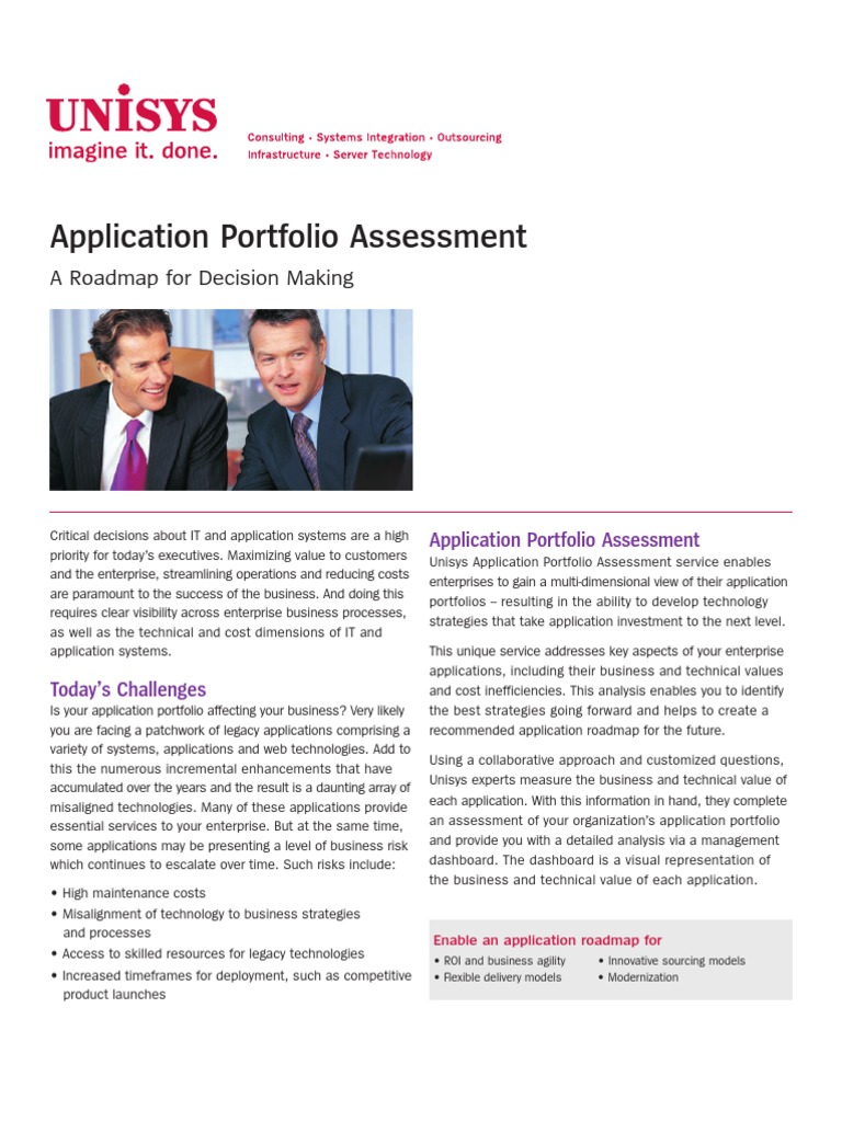 Application Portfolio Assessment BL09 0079 | Download Free PDF ...