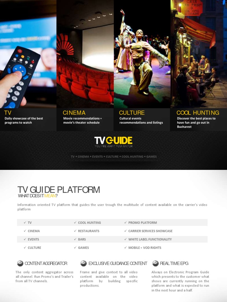 TV Guide | PDF | Movie Theater | Video On Demand
