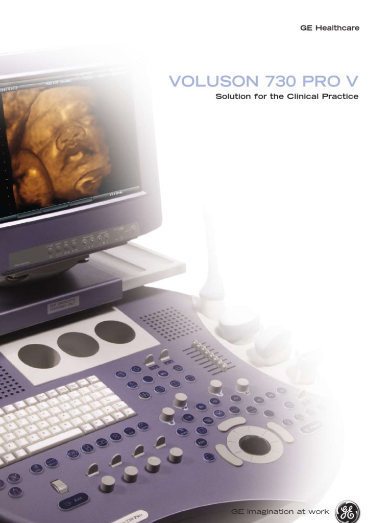 Voluson 730 Pro V Brochure | PDF | Medical Imaging | General Electric