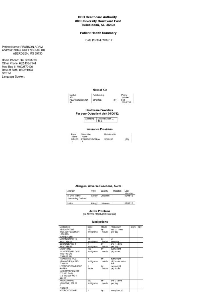 MEDITECH Document Manager | PDF | Medicine | Clinical Medicine