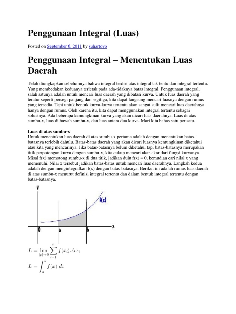 Kalkulus Rumus Cepat | PDF