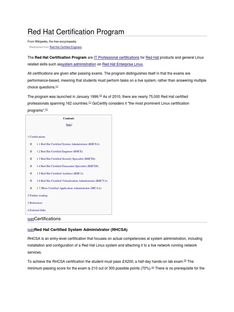 Rhce Certification | System Software | Software