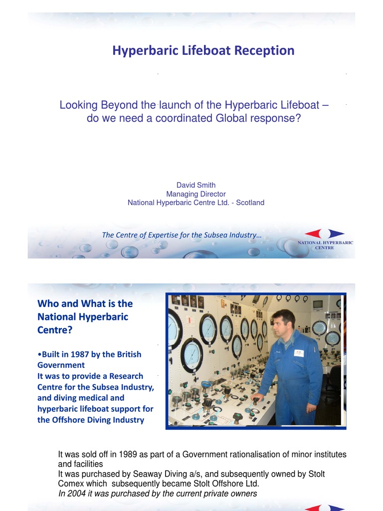 Hyperbaric Lifeboat | PDF | Underwater Sports | Underwater Diving