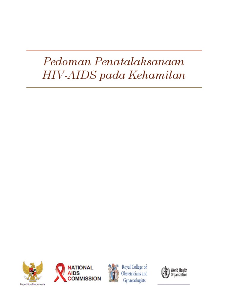 Pedoman HIV-AIDS Kehamilan | PDF
