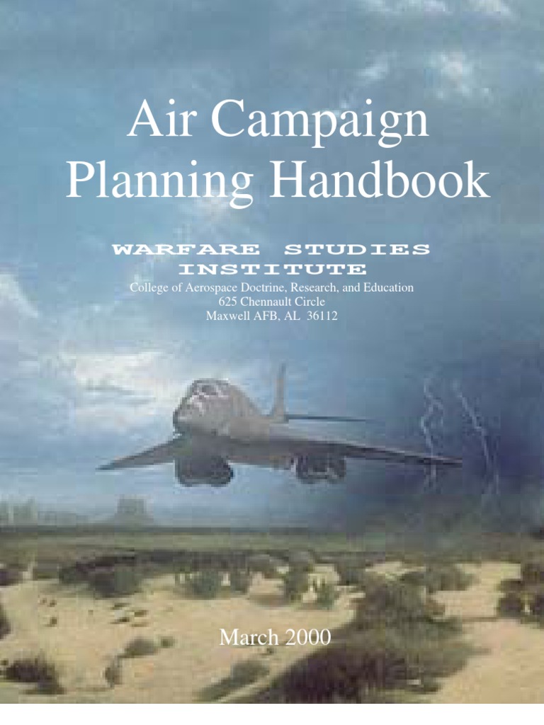 Air Campaign Planning Handbook | PDF | Operation Overlord | Operational ...