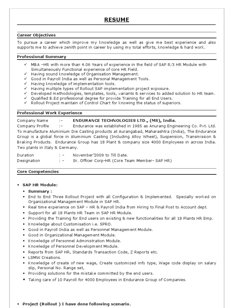 Sap HR3 | PDF | Human Resource Management | Employment