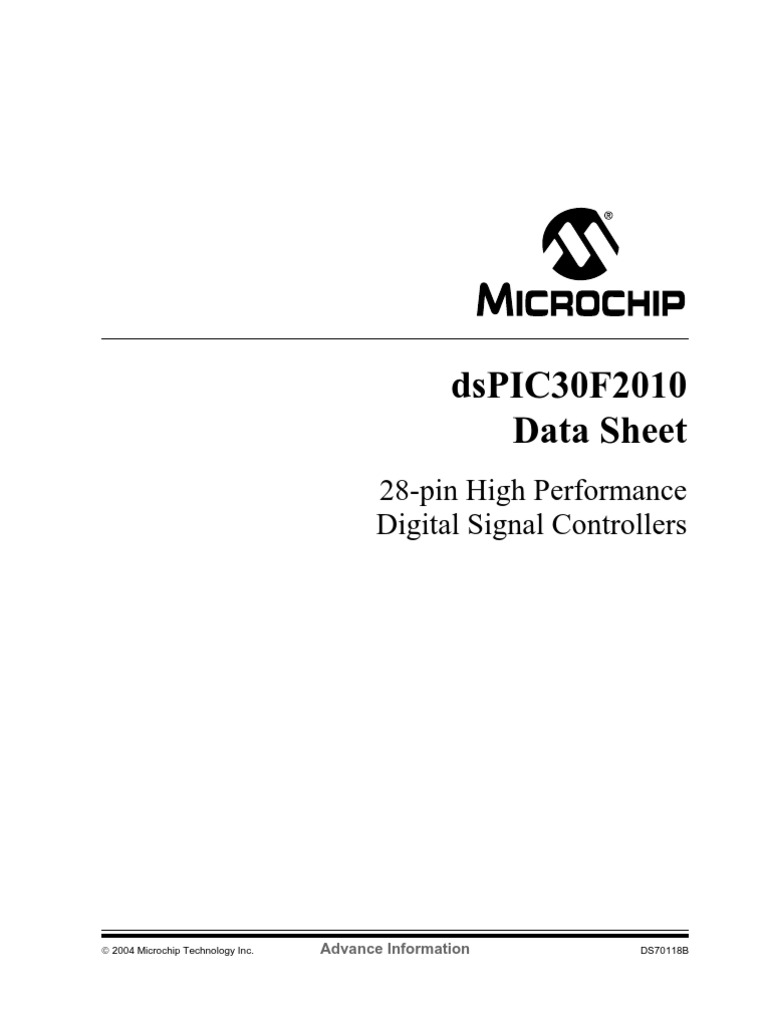 Pic30f2010 30 | PDF | Pic Microcontroller | Instruction Set