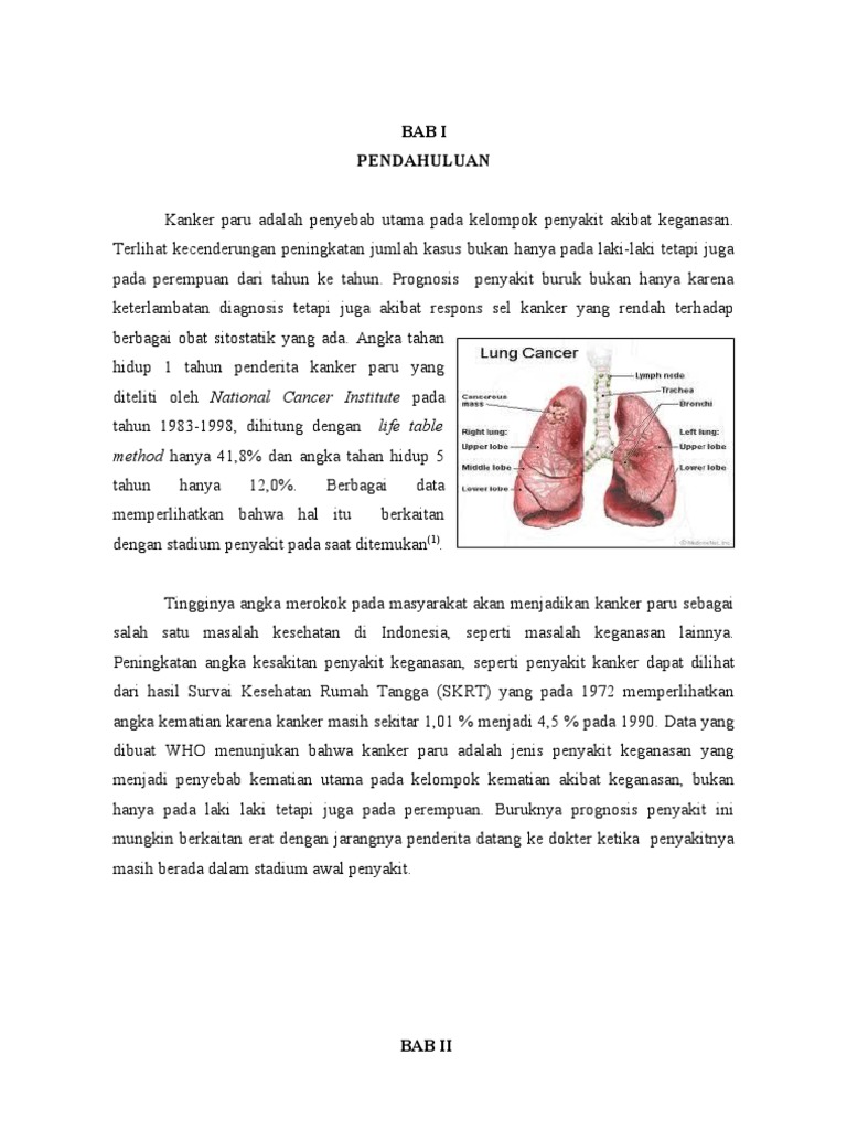 Referat CA Paru | PDF