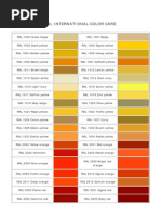 NRF Color Codes | PDF | Pastel | Grey