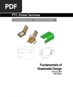 PTC Creo UI & Modeling Tutorial | PDF | Window (Computing) | Extrusion