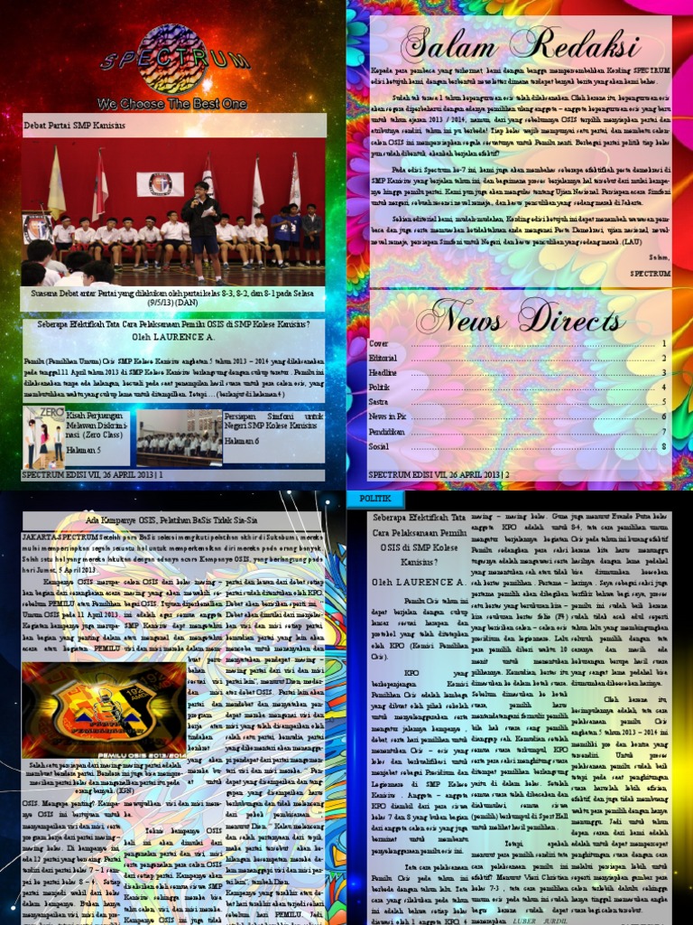 Contoh Format Newsletter | PDF