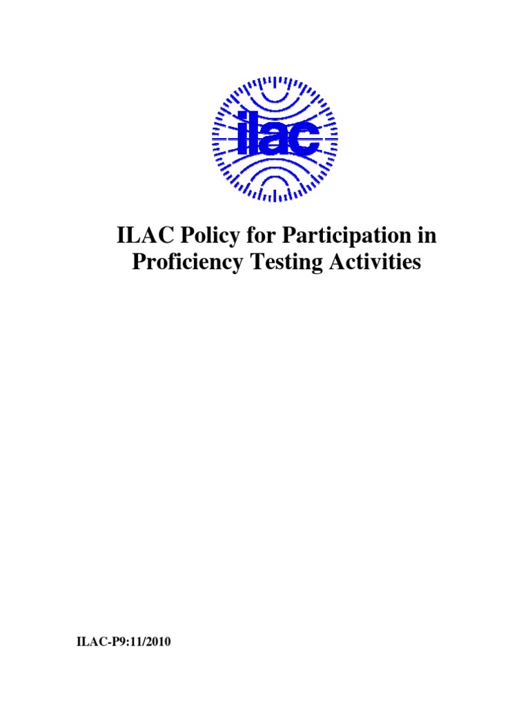 Ilac P9 11 2010 | PDF | Evaluation | Business