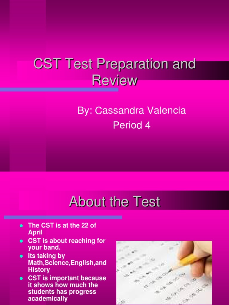 CST Prep Guide for Students | PDF