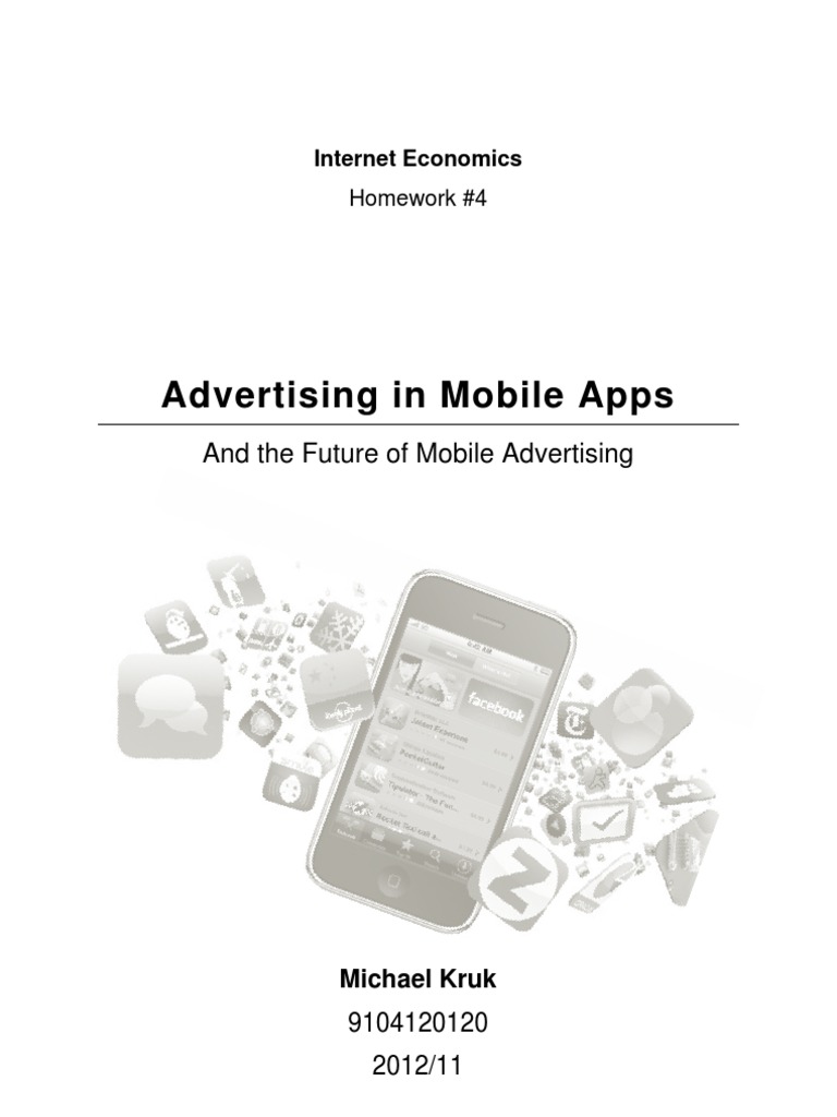 Mobile Advertising PDF | PDF | Mobile Device | Advertising