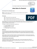 Ethyl Alcohol Shelf Life Guidelines | PDF | Shelf Life | Ethanol