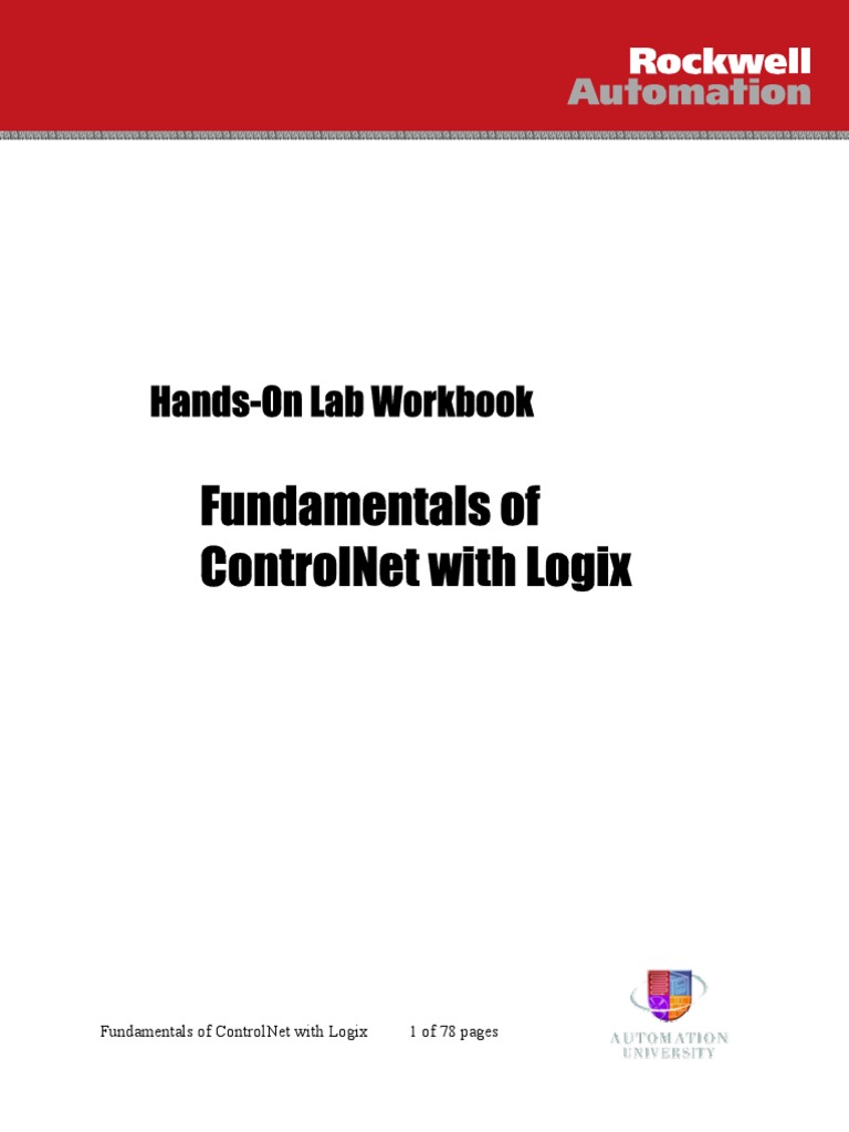 Configuring and Programming ControlLogix Controllers for ControlNet ...