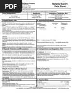 Clorox Regular-Bleach MSDS | PDF