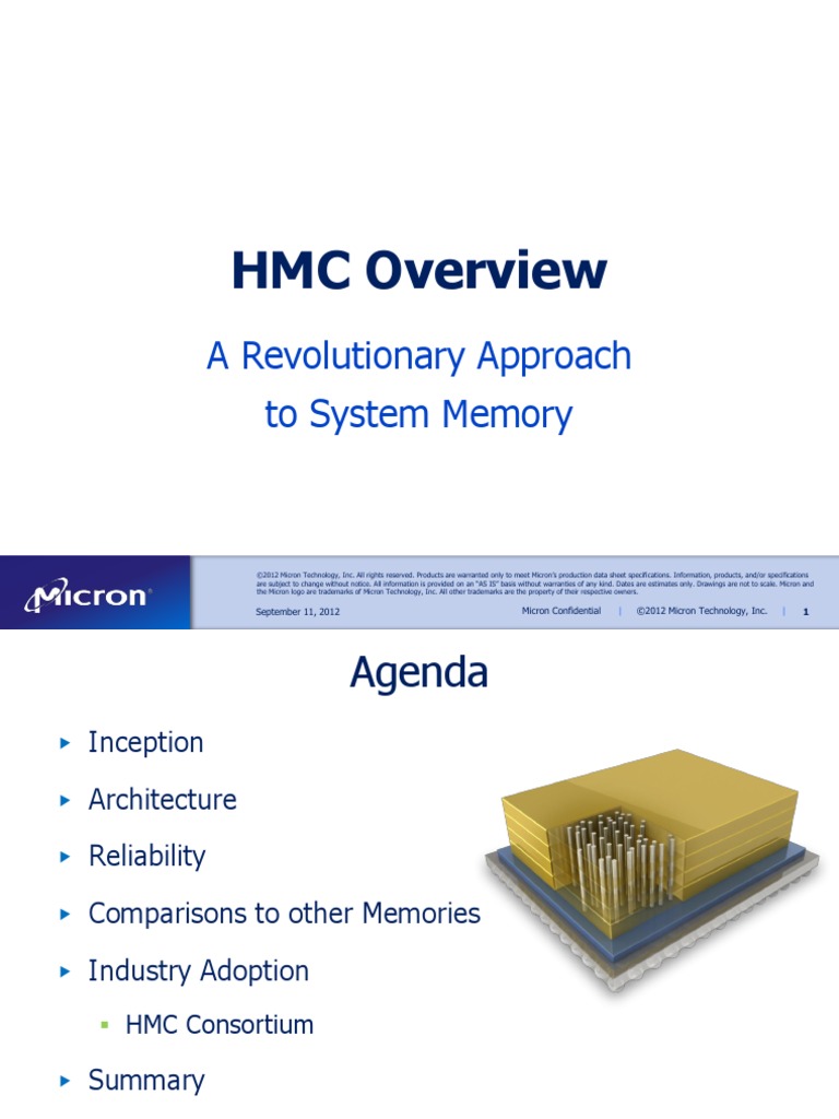 HMC Overview ScottGraham | PDF | Dynamic Random Access Memory ...