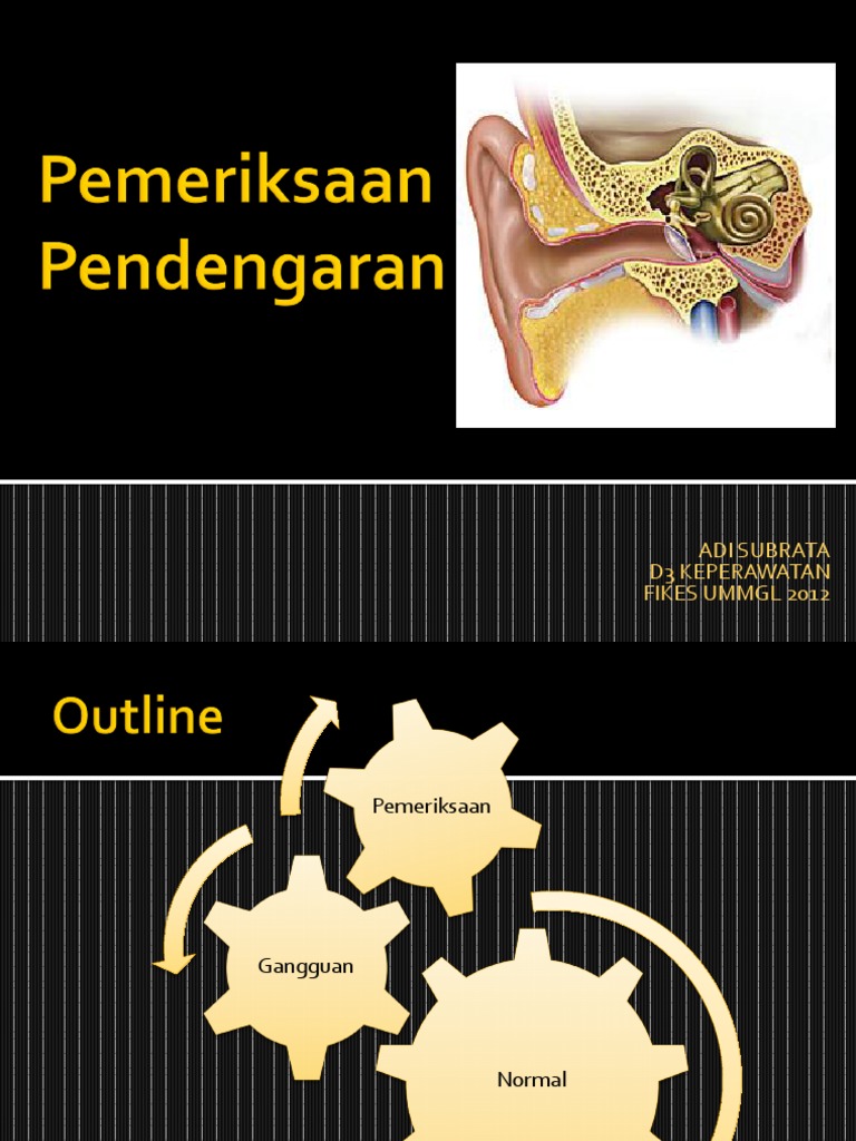 Pemeriksaan Pendengaran | PDF