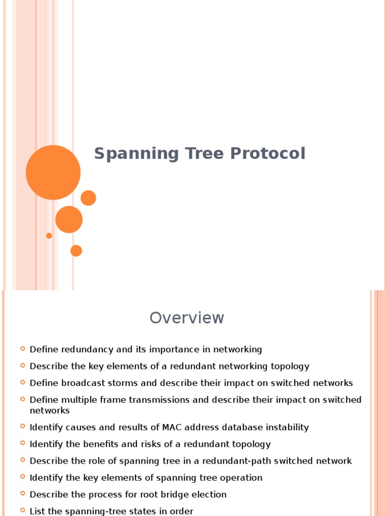 Spaning Tree Protocol STP | PDF | Network Switch | Computer Network