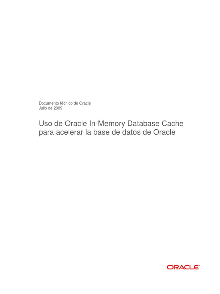 Tutorial in Memory Database Cache 1705060 Esa | PDF | Negocios | Tecnología