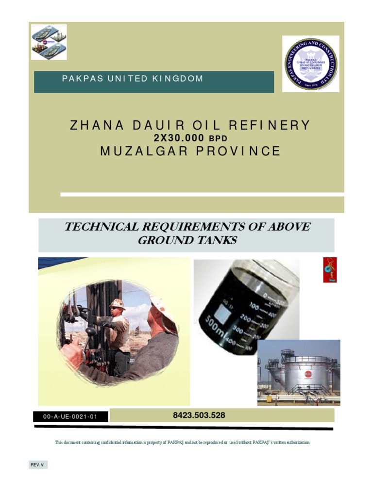 Tank Design | PDF | Valve | Pipe (Fluid Conveyance)