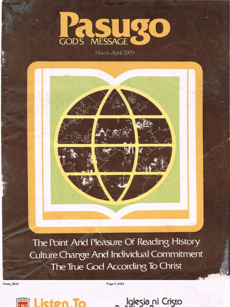 1979 03&04 Pasugo ''The Point & Pleasure of Reading History The True ...