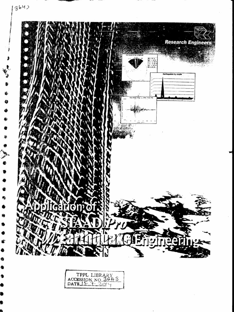 Application of STAAD Pro Earthquake Engineering | PDF