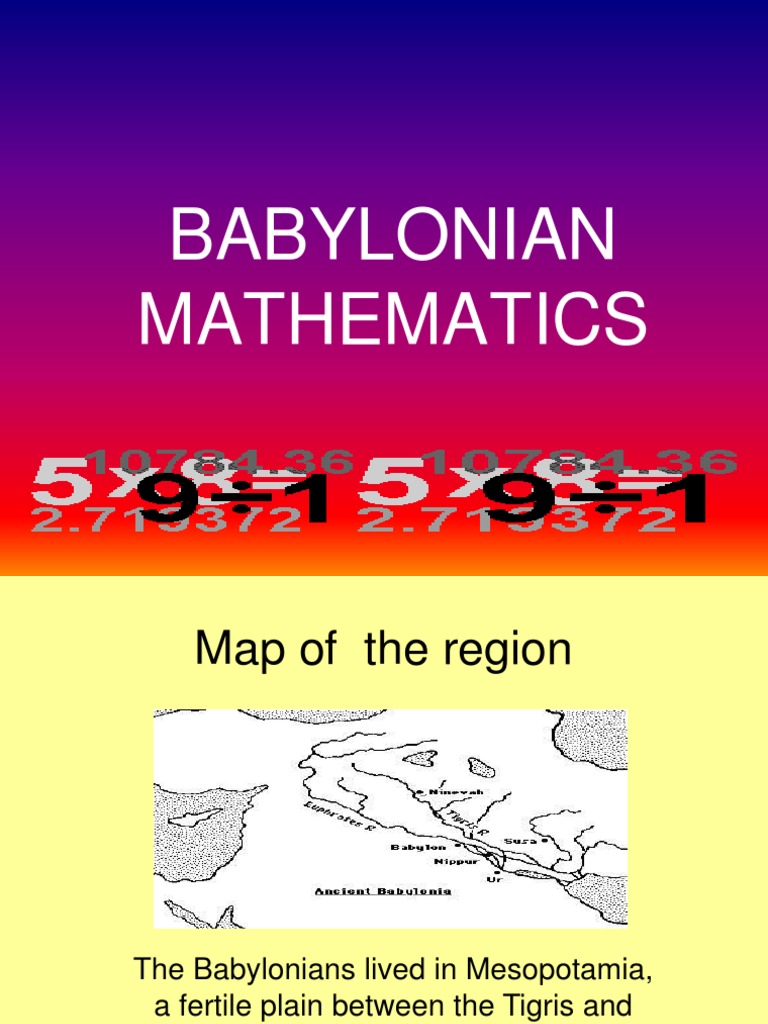 Matematik Babylon | PDF | Quadratic Equation | Equations