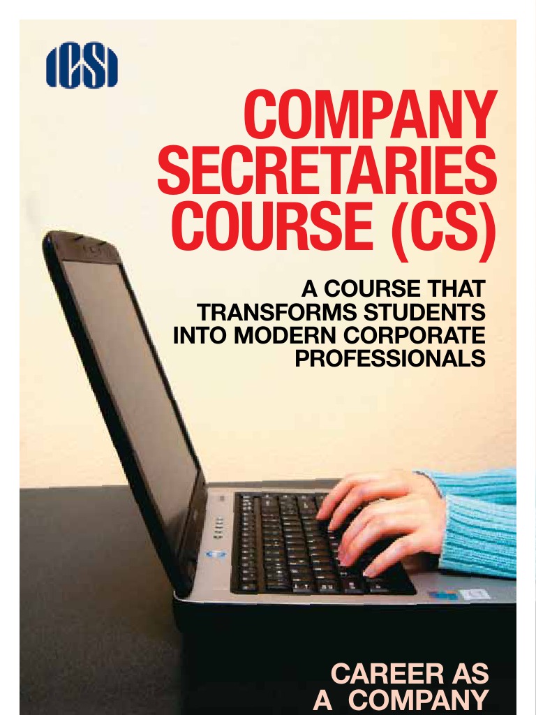 Company Secretaries Course (CS) : A Course That Transforms Students ...