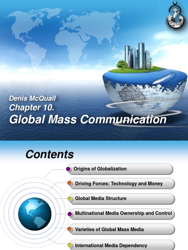 Global Communication. Chapter 10. Denis McQuail. | PDF | News | Mass Media