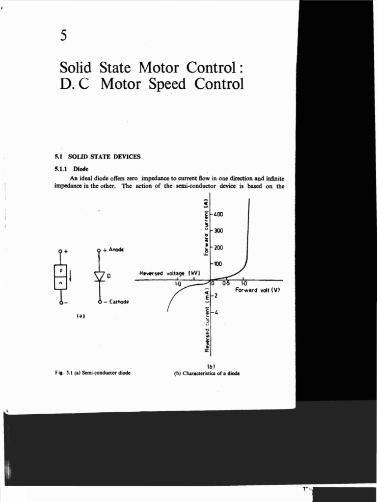 5 Solid State Motor Control DC Motor Speed Control PDF | PDF ...