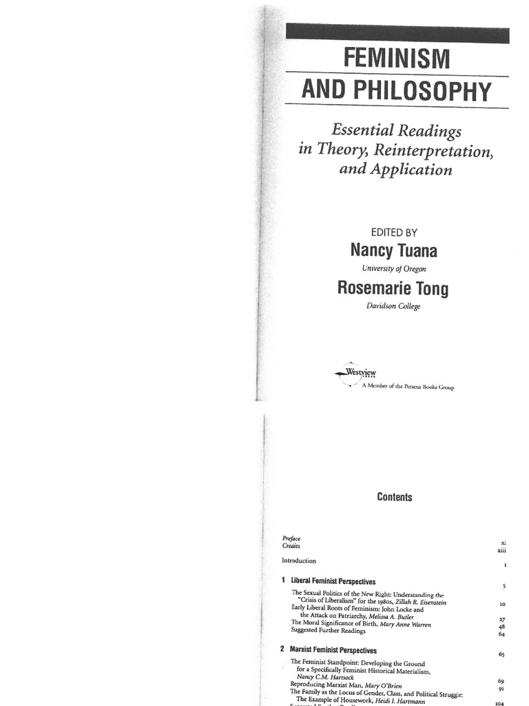 The Feminist Standpoint by Nancy Hartsock | PDF | Feminism | Gender Studies