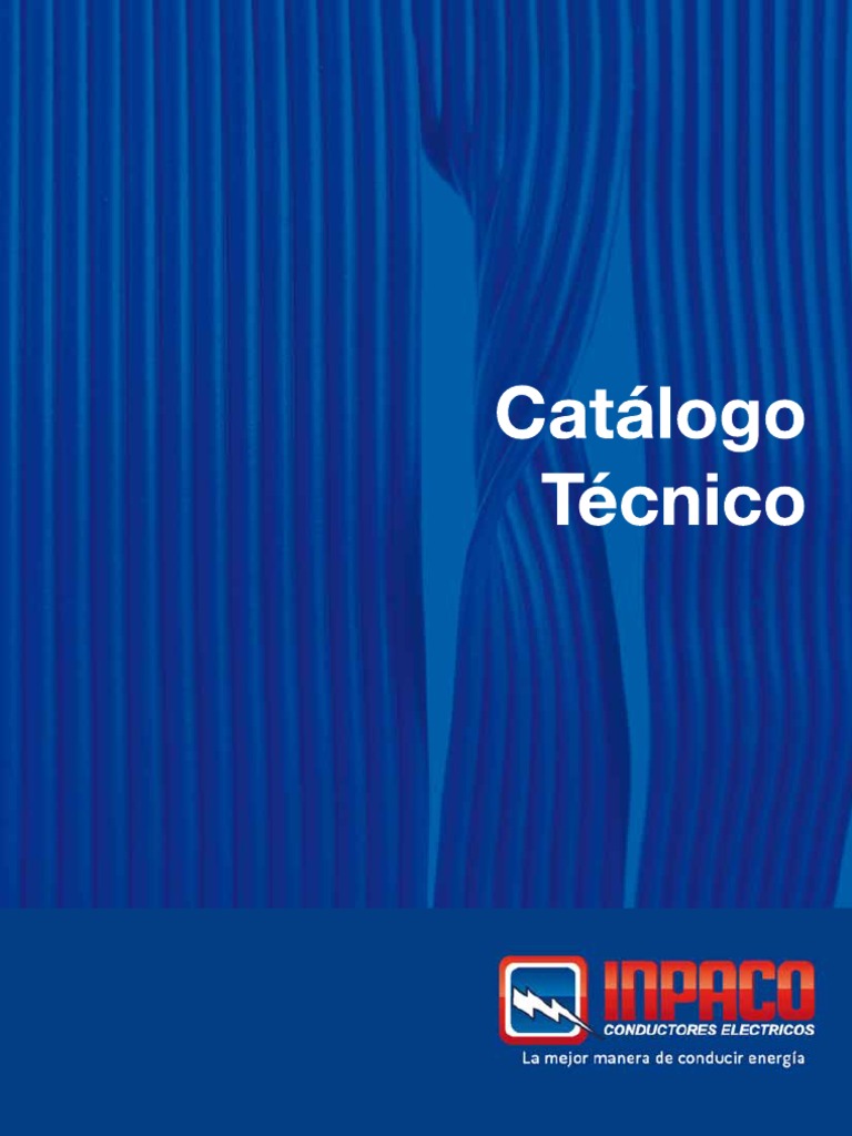 Catalogo Tecnico Inpaco | PDF | Corriente eléctrica | Conduccion termica